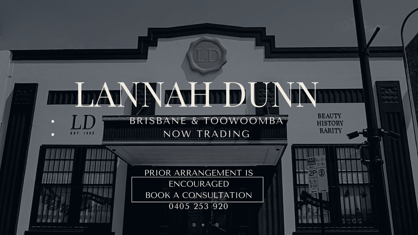 Lannah Dunn Rare & Exceptional Antique Jewellery Brisbane & Toowoomba